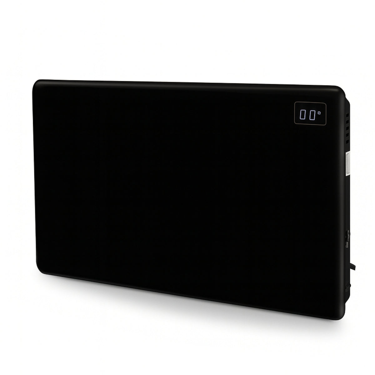 Airmaster Slimline Black Electric Panel Heater - 1kW, 1.5kW & 2kW, IP24 ...