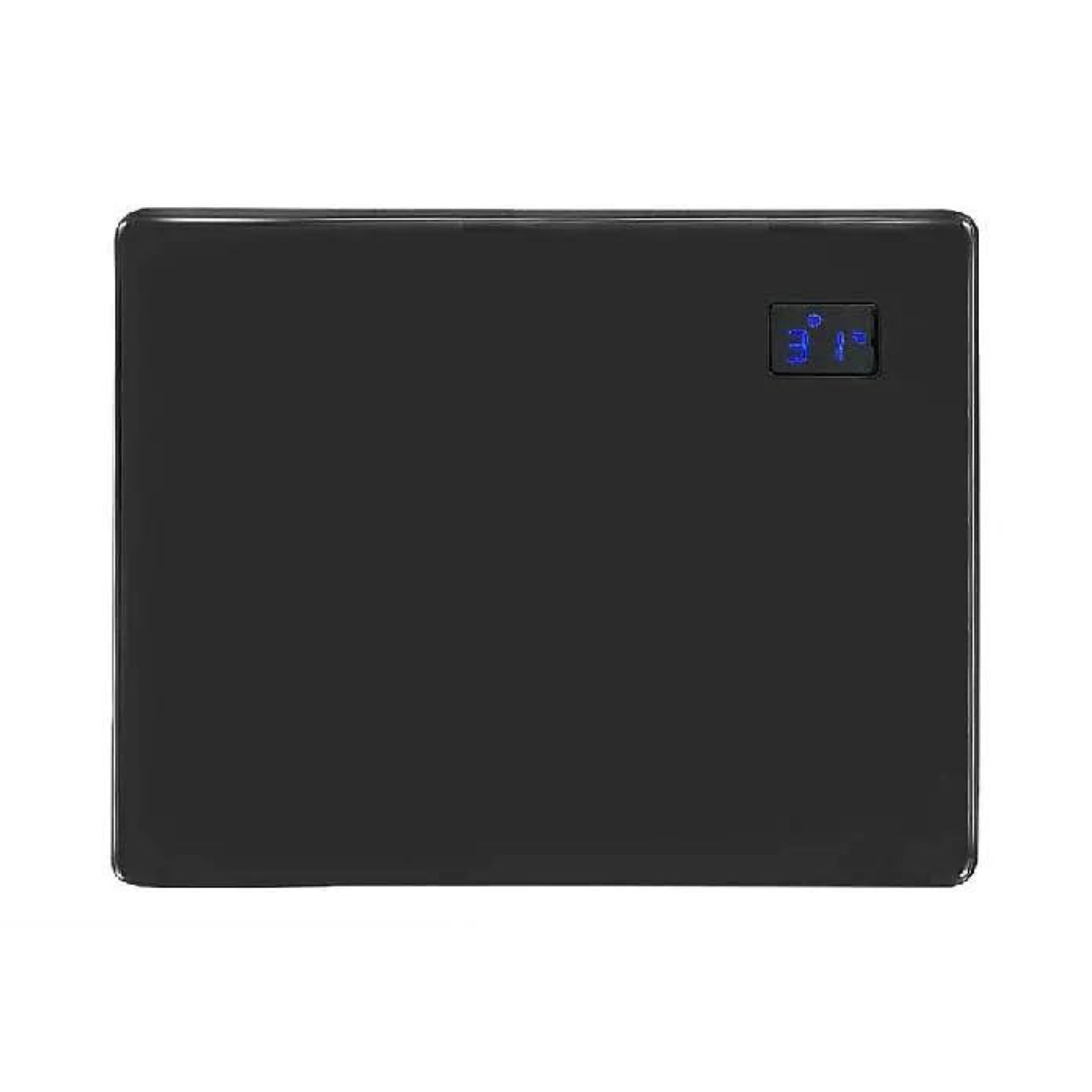 AIRMASTER BLACK PANEL HEATER - 1000W - WITH DIGITAL DISPLAY