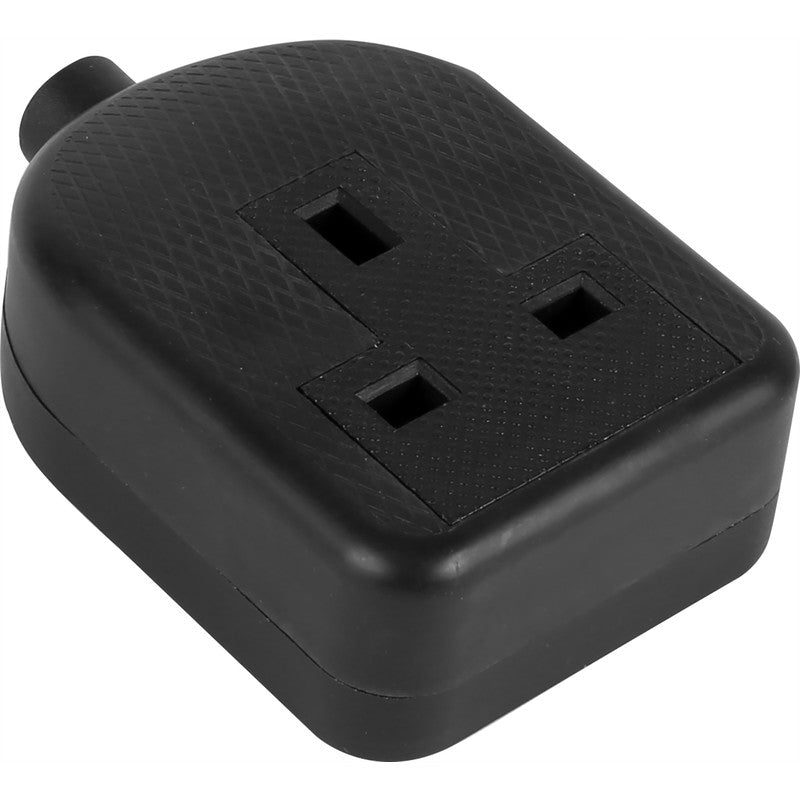 Extension Sockets 1 Gang Black – SHP Electrical
