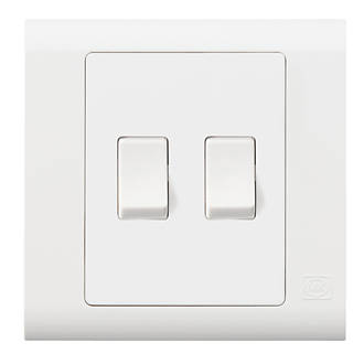 MK Essential 10Ax 2-gang 2-way Switch White – SHP Electrical