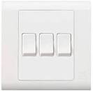 MK Essential 10Ax 3-gang 2-way Switch White – SHP Electrical